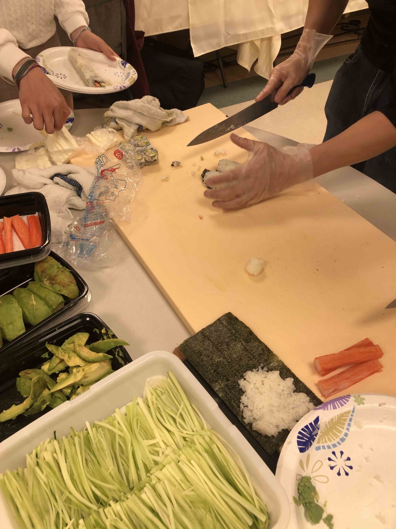 Sushi Night was a blast! | St. Catherine of Siena